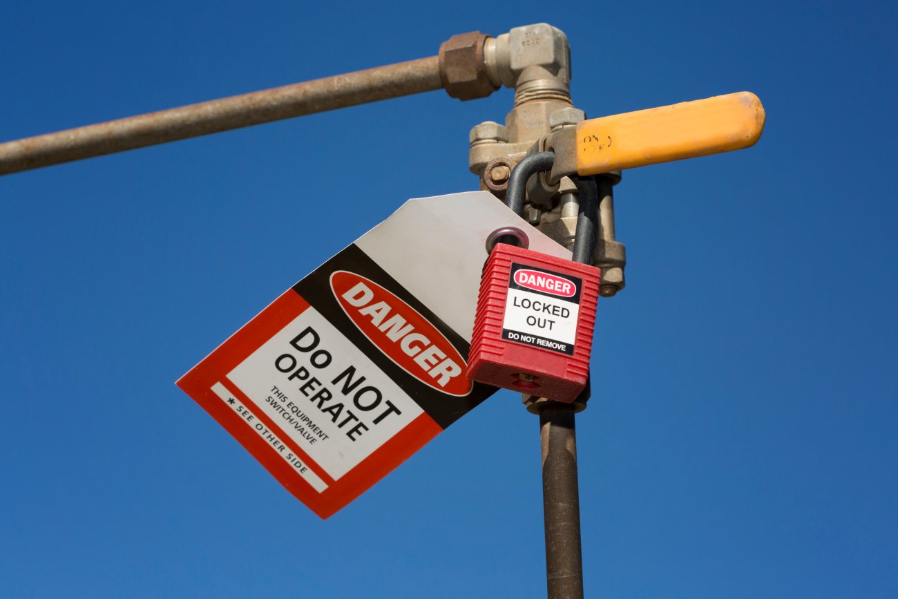 Energy Control Lockout Tagout Confined Space Entry